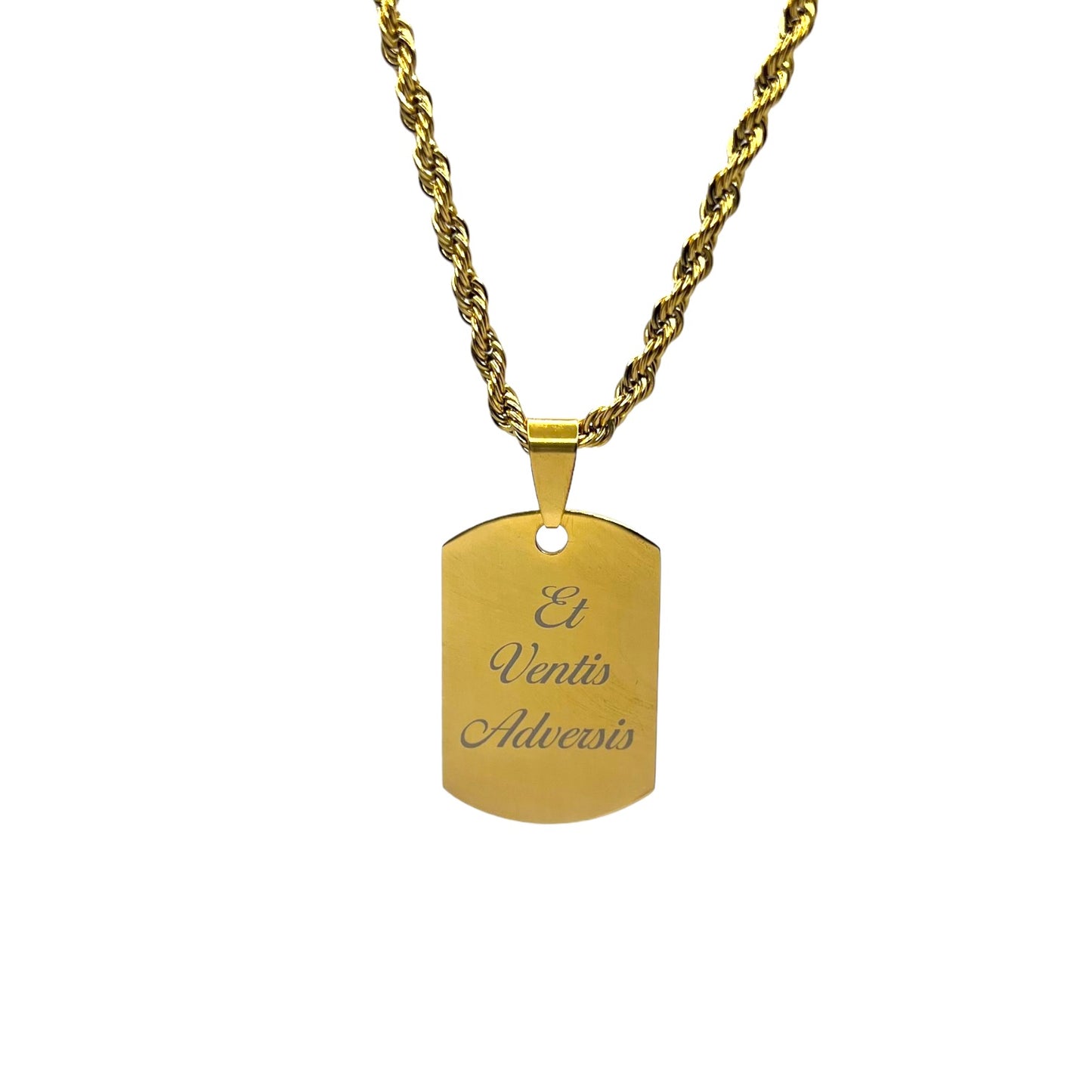 Collana Targhetta Costumized – rainbow-gioielli